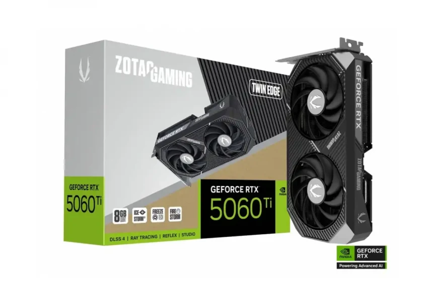 Grafička karta Zotac GAMING GeForce RTX 5060 Ti Twin Edge 8GB DDR7 128 bit 3xDP/HDMI