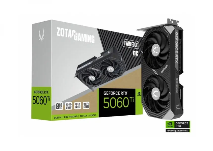 Grafička karta Zotac GAMING GeForce RTX 5060 Ti Twin Edge OC 8GB DDR7 128 bit 3xDP/HDMI