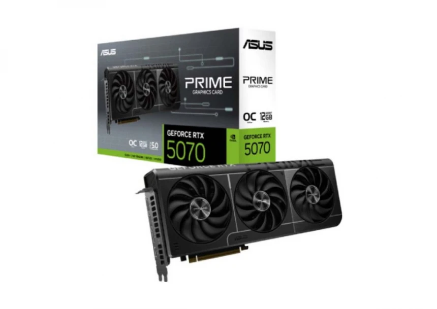 SVGA ASUS GeForce RTX 5070 Prime OC 12GB GDDR7 192bit PRIME-RTX5070-O12G