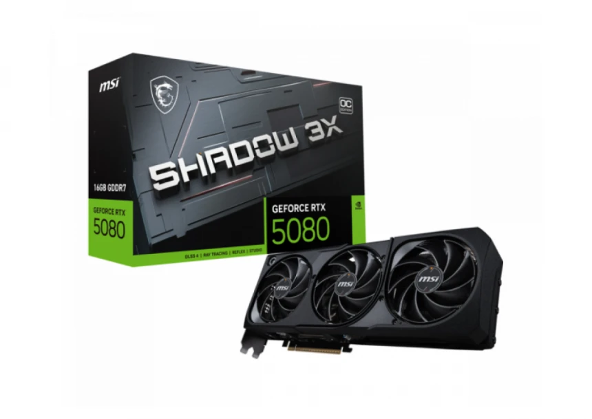 SVGA MSI RTX5080 Shadow 3X OC 16GB GDDR7, V531-003R