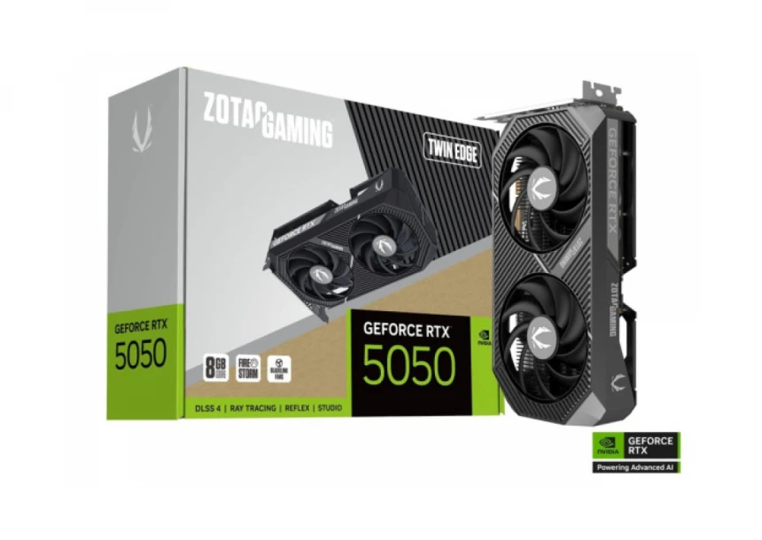 SVGA Zotac RTX 5050 Twin Edge 8GB, ZT-B50500E-10M