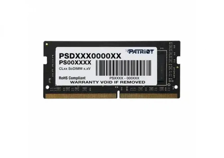 Memorija SODIMM DDR4 8GB 3200MHz Patriot Signature Single Channel PSD48G32002S