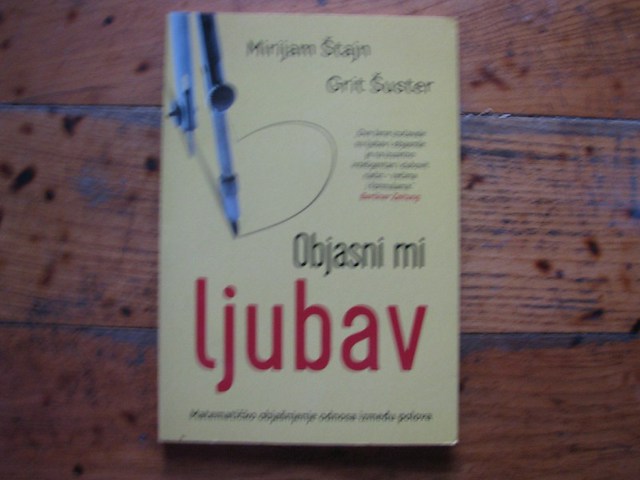 MIRIJAM ŠTAJN GRIT ŠUSTER - OBJASNI MI LJUBAV ILUSTROVA