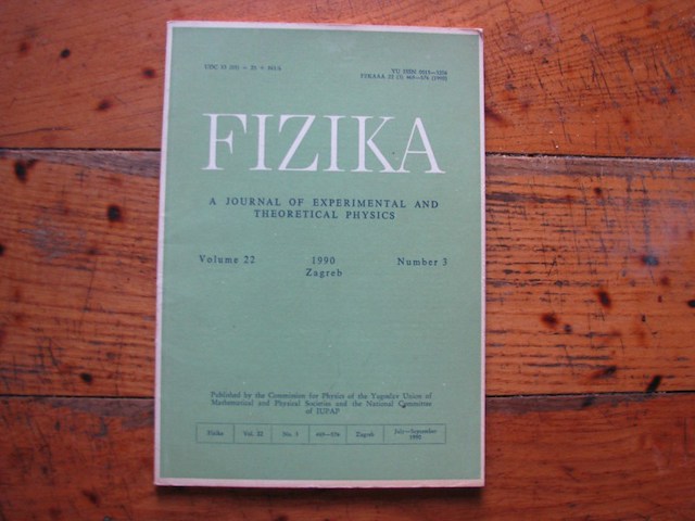 FIZIKA 22/1990 RETKO
