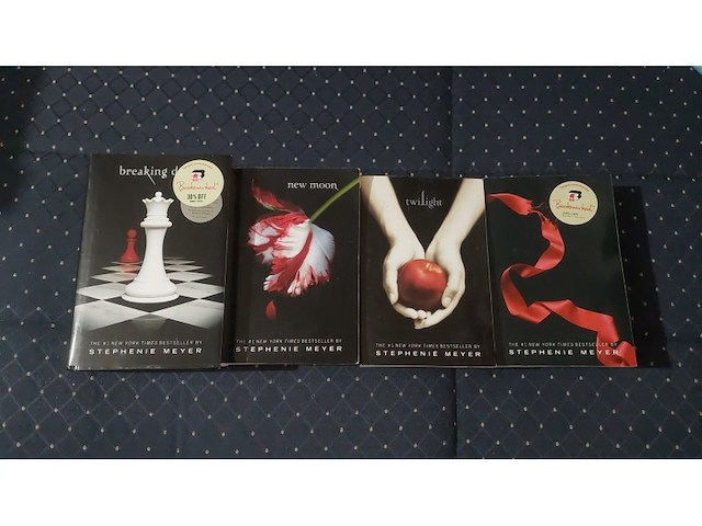 Twilight Saga 1-4/Stephenie Meyer/Sumrak Saga 1-4