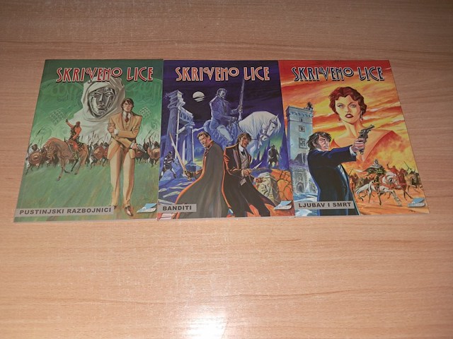 SKRIVENO LICE (DAGDA) KOMPLET 1-3