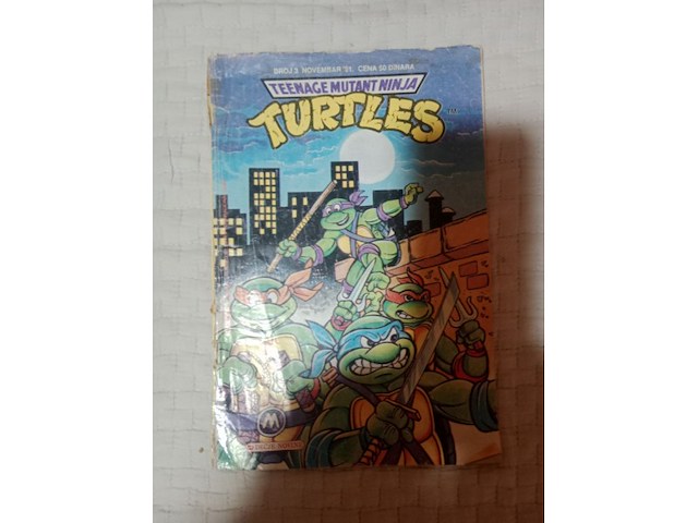 TMNT strip - Heroji u oklopima- br 3- 1991