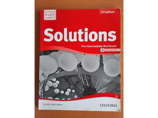 Oxford: Solutions Pre-Intermediate Workbook