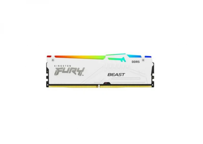 RAM Kingston DDR5 16GB 6800 KF568C34BWA-16 White RGB