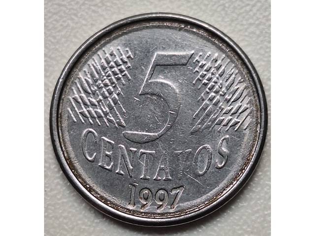 5 Centavos 1997 Brazil