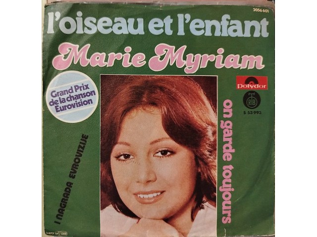 Marie Myriam – L`oiseau Et L`enfant (singl)