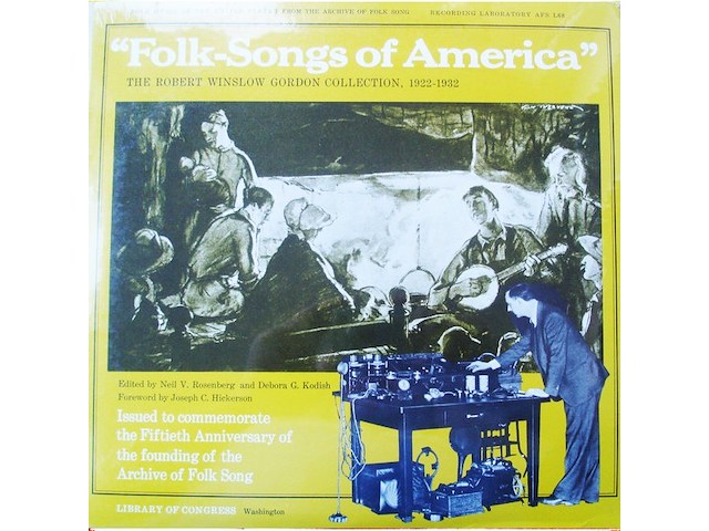 LP*: V/A - Folk-Songs Of America 1922-32 (1972) NOVA !!