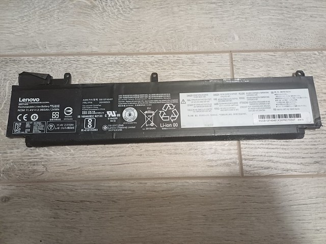 Baterija za Lenovo T460S , T470S -  duza