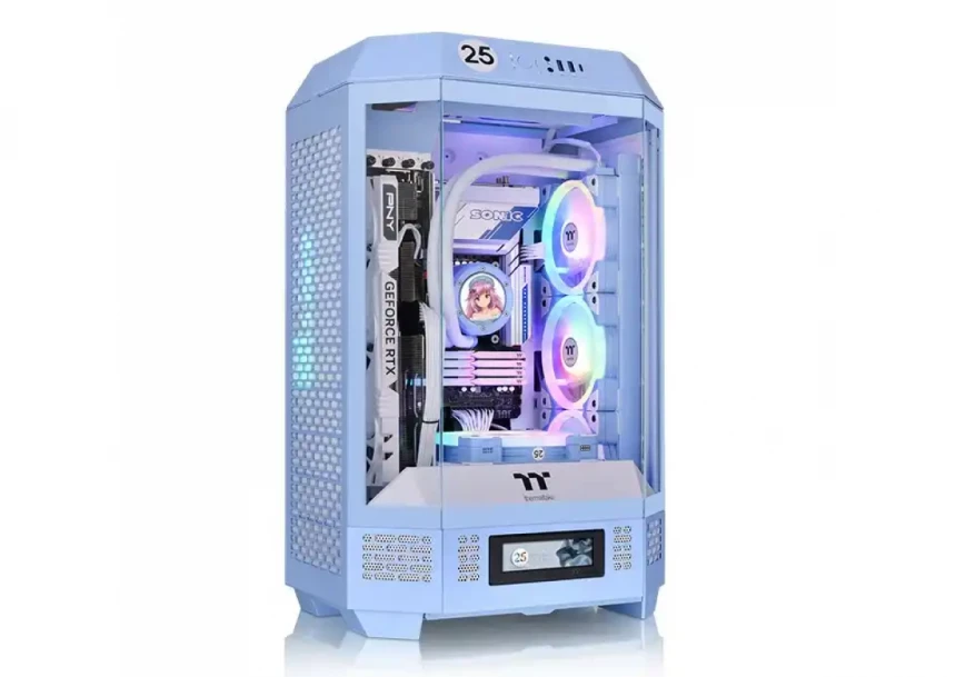 Kućište ThermalTake The Tower 300 Hydrangea blue