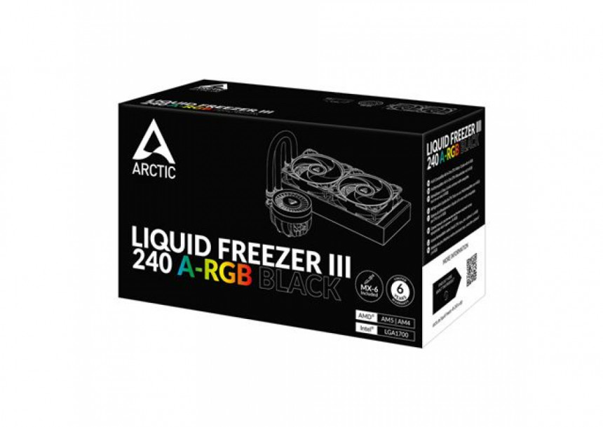 Vodeno hlađenje za procesor Arctic Liquid Freezer III 240 A-RGB(black)