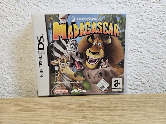 Original igrica ketridz za Nintendo DS Madagascar igra