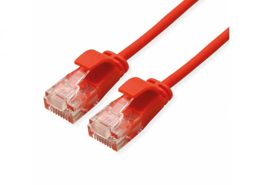Roline UTP PatchCord Cat6A LSOH Data Center red 0.3m