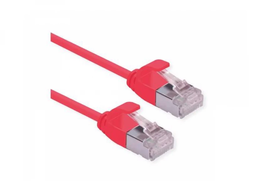 Secomp Roline U/FTP Data Center PatchCord 6A Slim LSOH crveni 0.15m