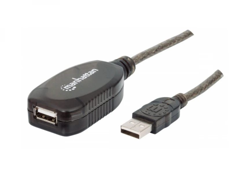 Kabl Manhattan 150248 USB-A M/F 2.0/480Mbps/produžni aktivni/10m