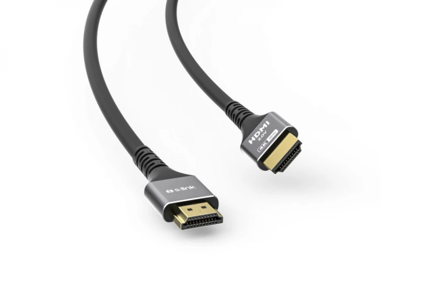 Kabl S-link SLX-HD4K20 HDMI na HDMI M/M v2.0 4K/30Hz Metal 20m