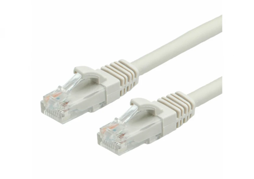 Secomp Value UTP Patch Cord Cat.6A Class EA grey 0.3m