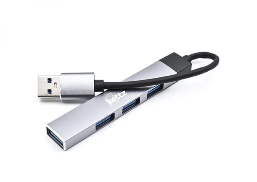 USB HUB Kettz USB3.0 4Port HUB-K4