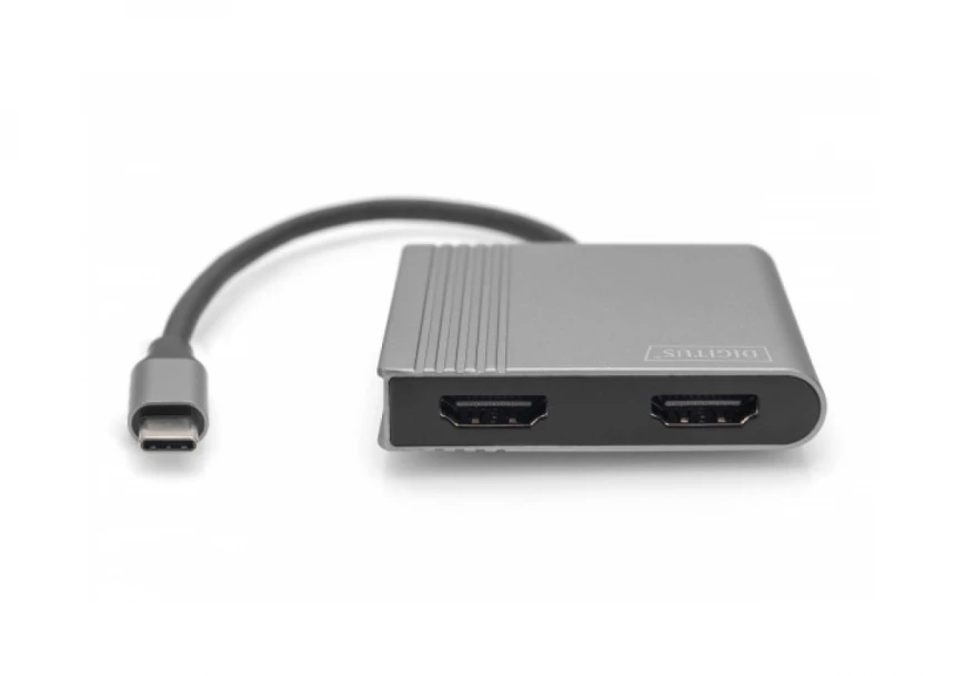 Adapter Digitus DA-70828 USB-C - 2xHDMI