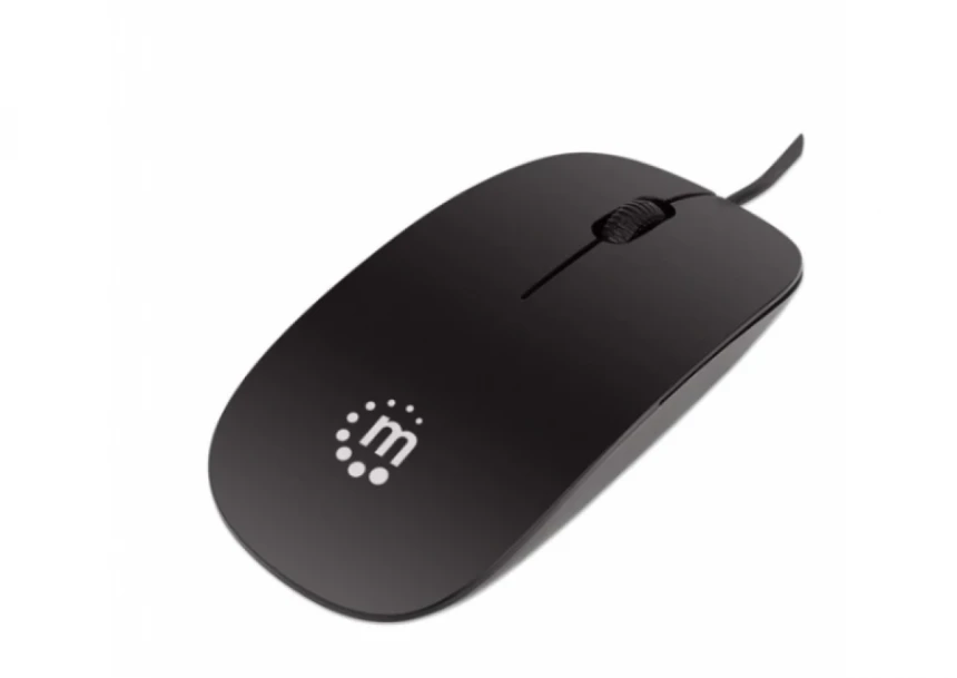 Miš USB Manhattan Silhouette 177658, black