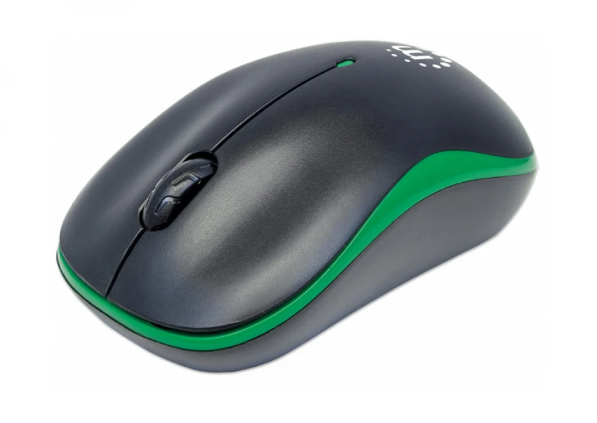 Miš Wireless Manhattan Success 179393, Black/Green