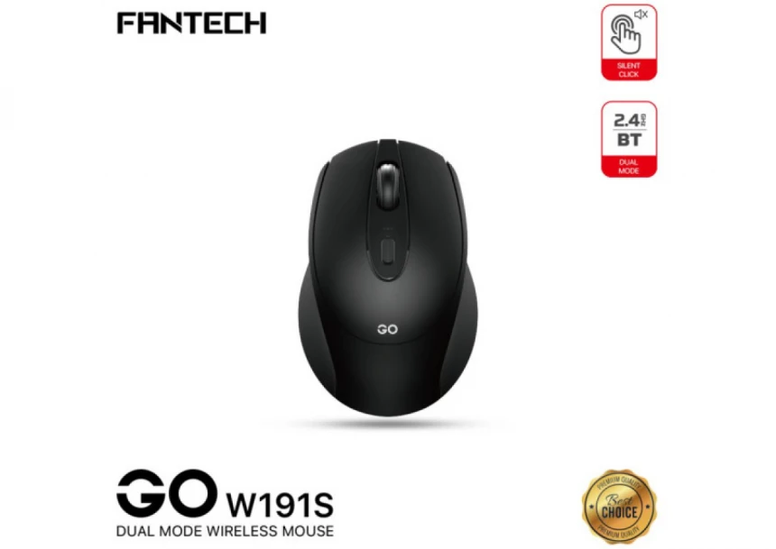 Miš Wireless Fantech W191s Go crni