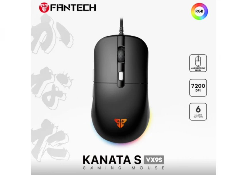 Miš USB Fantech VX9S Kanata S crni