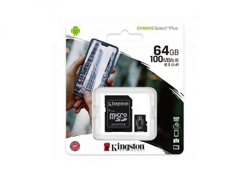 Micro SD Kingston 64GB SDCS2/64GB
