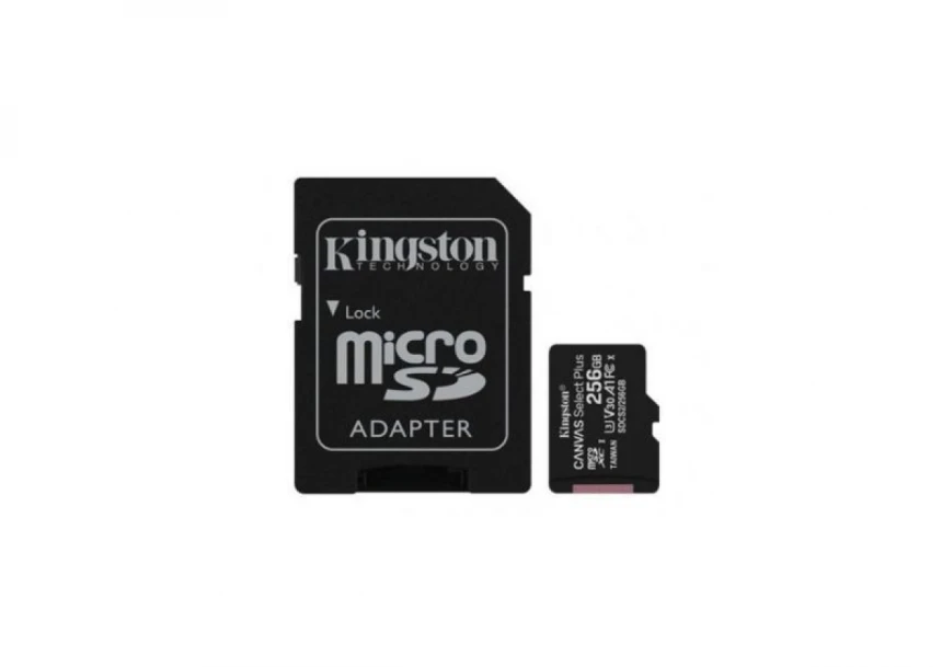 Micro SDXC Kingston 256GB 100R class10 + adapter