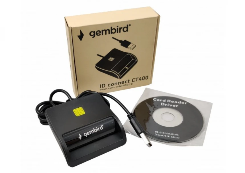 USB Smart Card Reader Gembird CRDR-CT400