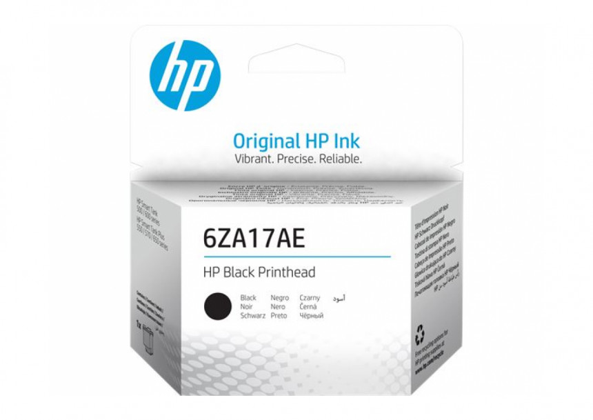 SUP INK HP 6ZA17AE Black Printhead