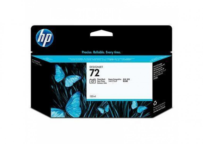 HP Kertridz No.72 P.Black 130m (C9370A)