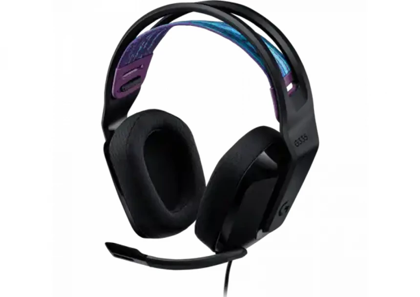 Slušalice sa mikrofonom Logitech G335 Black