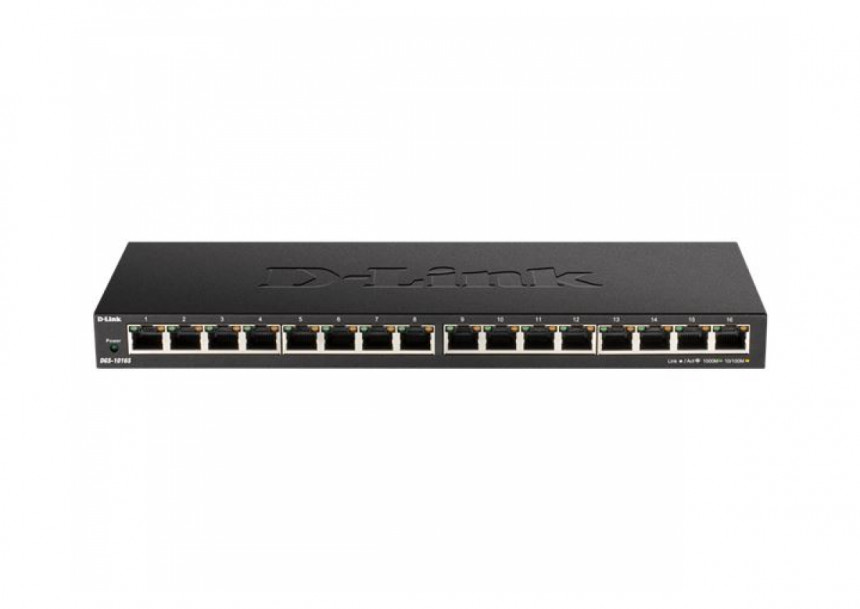 D-Link switch neupravljivi, DGS-1016S/E
