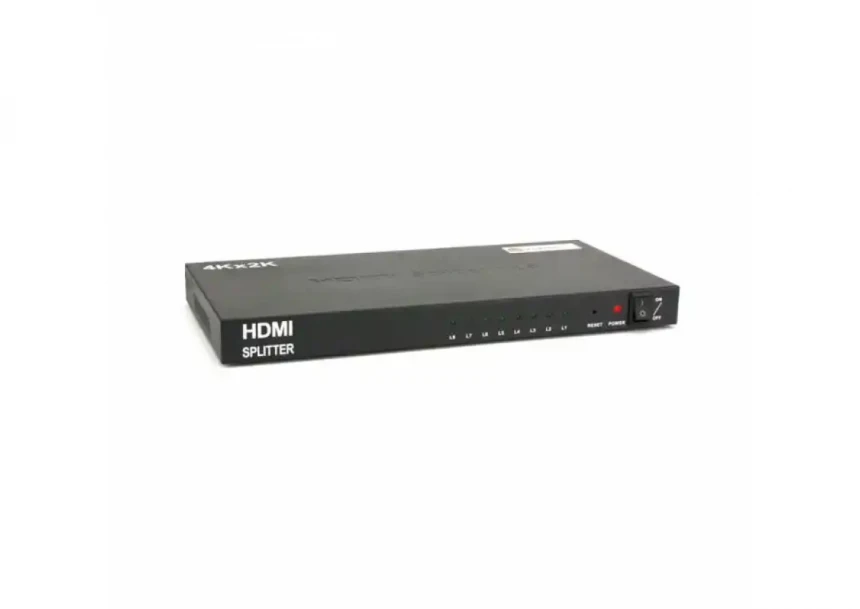HDMI spliter 1x8 1080P ver2.0 sa napajanjem e-green