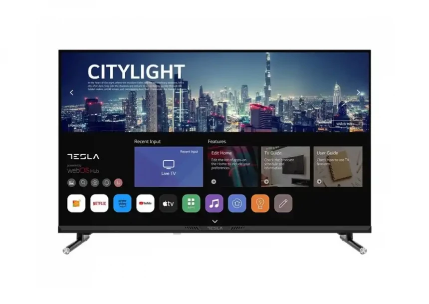 SMART LED TV 50 Tesla 50E645BUW 3840x2160/UHD/4K/DVB-T2/S2/C/Frameless/WebOS