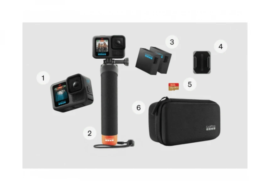 Akciona Kamera GOPRO HERO13 Black Accessory Bundle