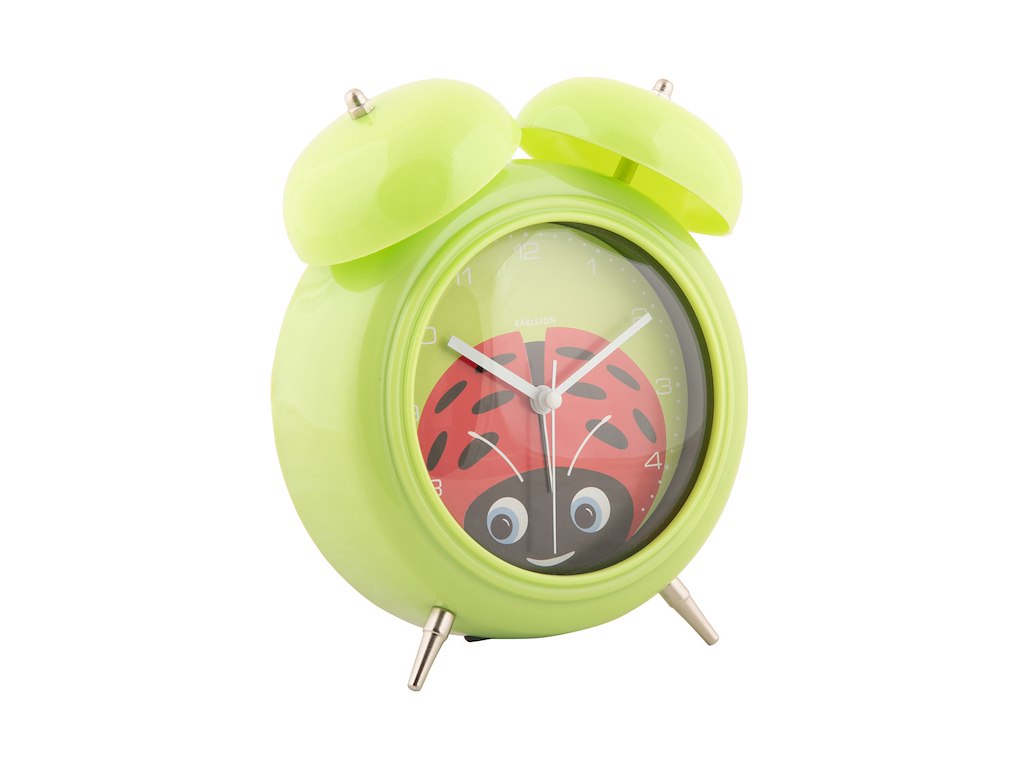 SAT ALARM STONI – Alarm Clock Peekaboo Ladybug