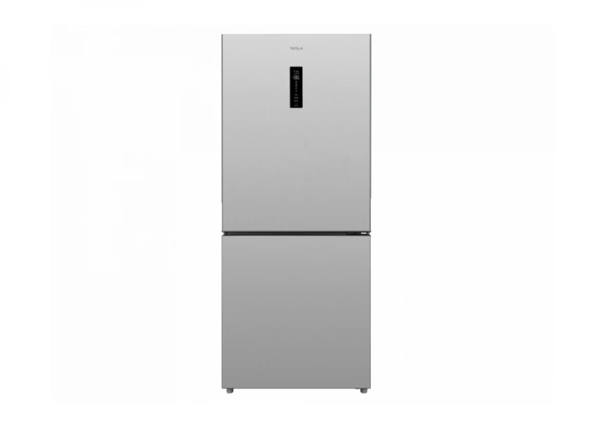 Frižider TESLA RC4200FTXE kombinovani/ Total NO Frost/ E/67x70,3x185/inox