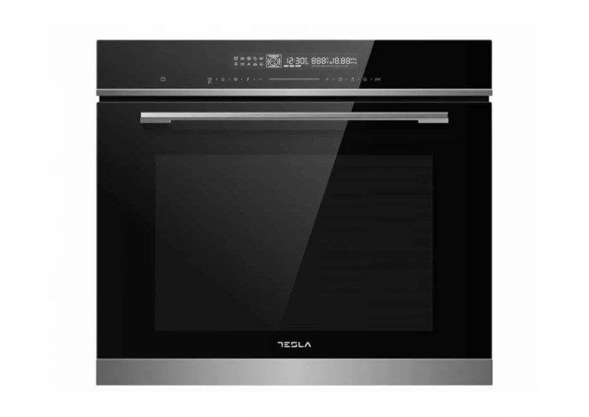 Ugradna rerna TESLA BO920MBP ventilatorska/72L/piroliticko samocišcenje/digitalna/crna