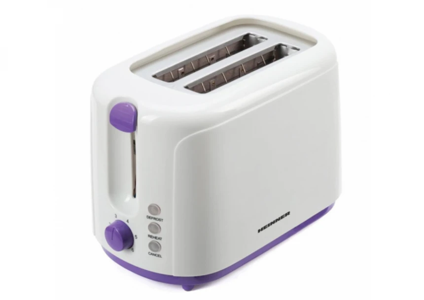 Toster HEINNER TP-750UV 750W/6 nivoa/belo-ljubičasto