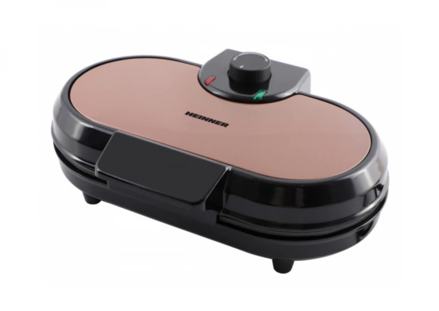 Aparat za galete HEINNER HWF-1000CR 1000W/dupli/crni
