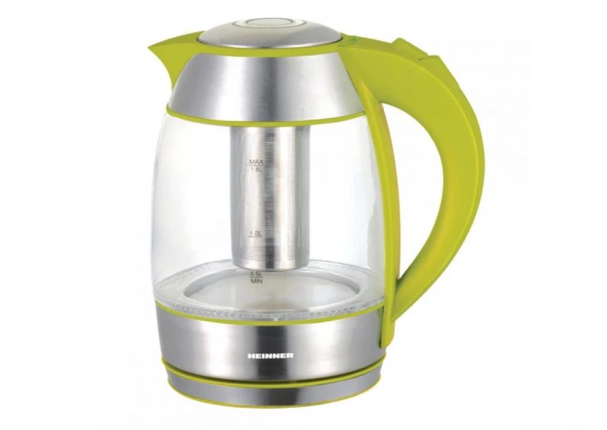 Električno kuvalo HEINNER HEK-TF2200GR 1,8l/2200W/filter za čaj/zeleno