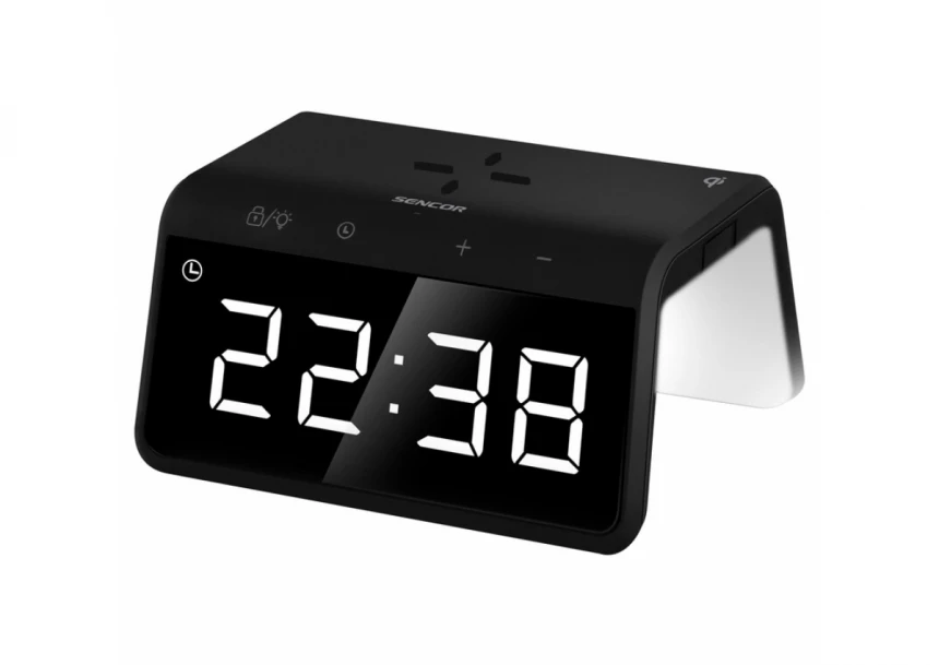 FM radio alarm sa bežičnim punjačem SENCOR SDC 7900 Qi