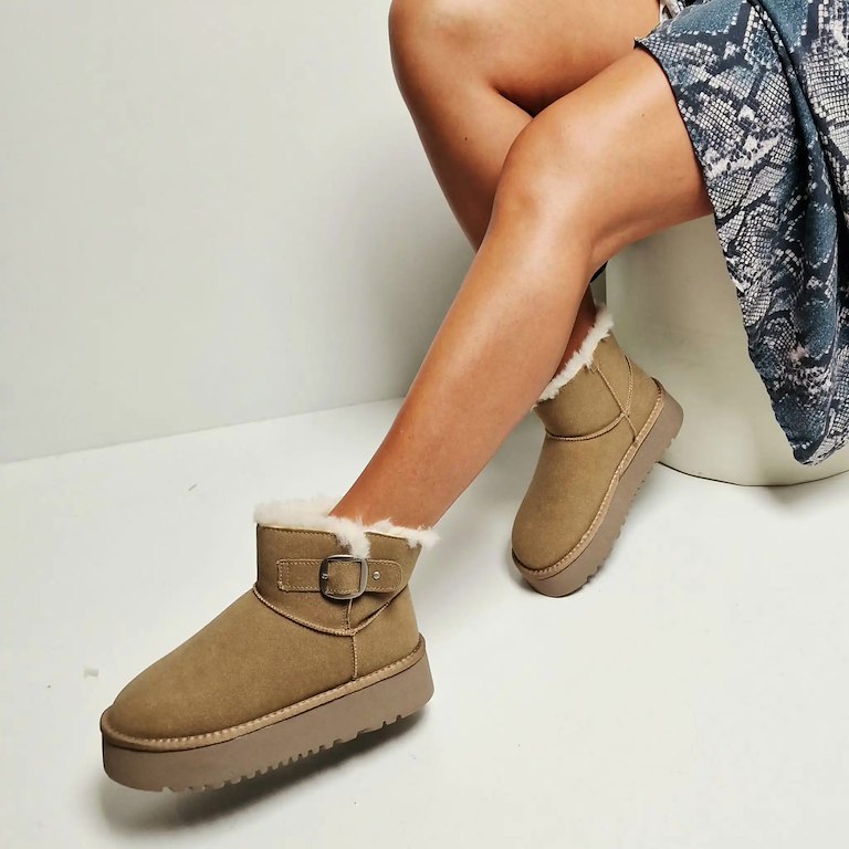 ŽENSKE ČIZME – LH502534 BEŽ