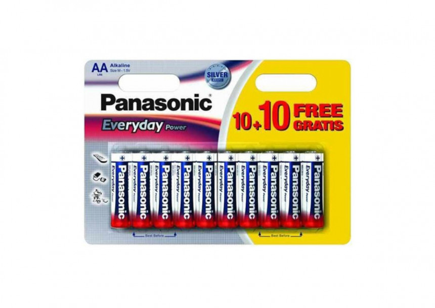 Baterije Panasonic LR6EPS/20BW-AA